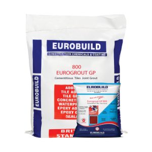 Eurogrout GP 800 cementitious tiles joint grout - Eurobuild Chemicals