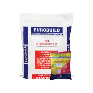 Eurogrout LM 801 cementitious water resistant latex modified tile joint ...